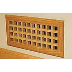 6″x12″ White Oak Egg Crate Vent – Horizon Forest Products