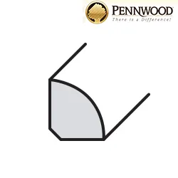 3/4″ x 1-3/8″ Red Oak Mini Baby Threshold – Horizon Forest Products